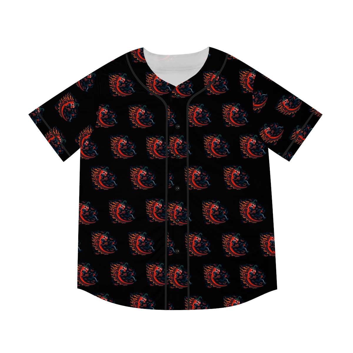 Chasing Hot Pepper Men's Baseball Jersey - Amplify Merch
